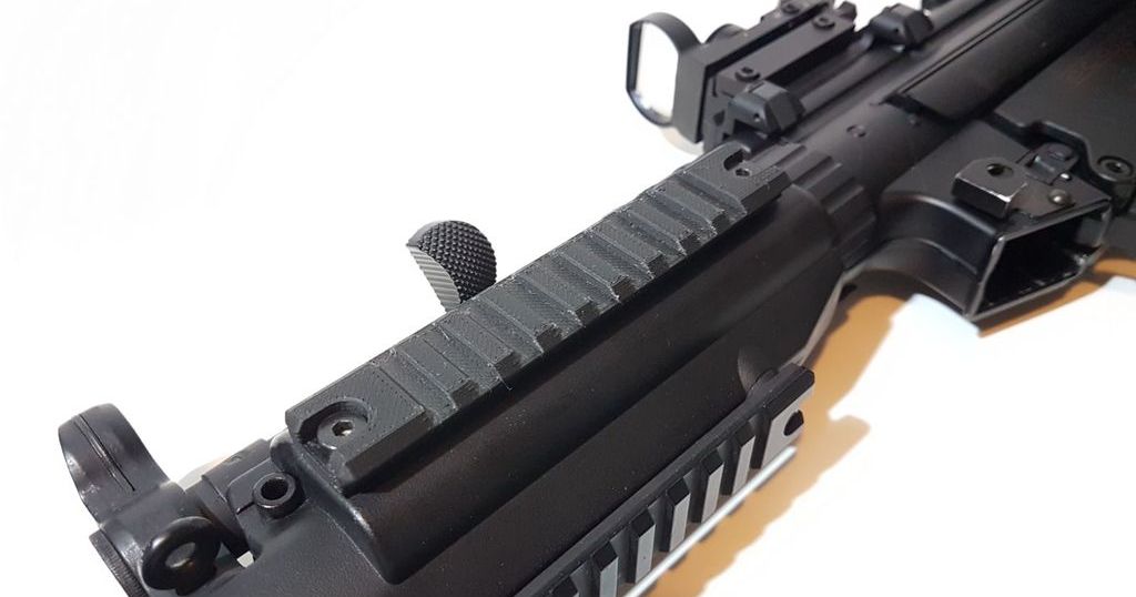 MP5 RIS Handguard Rail by Kenny "XDr4g0nX" Verhoeven | Download free ...