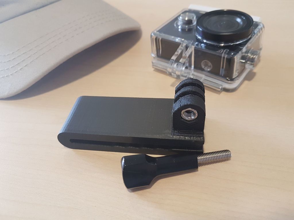 GoPro Baseball Cap Mount by Kenny "XDr4g0nX" Verhoeven | Download free ...