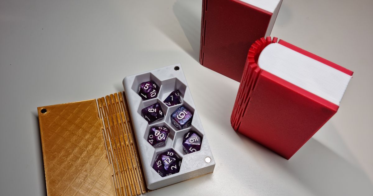Mini Dice Book by Digitale Lehrerin | Download free STL model ...