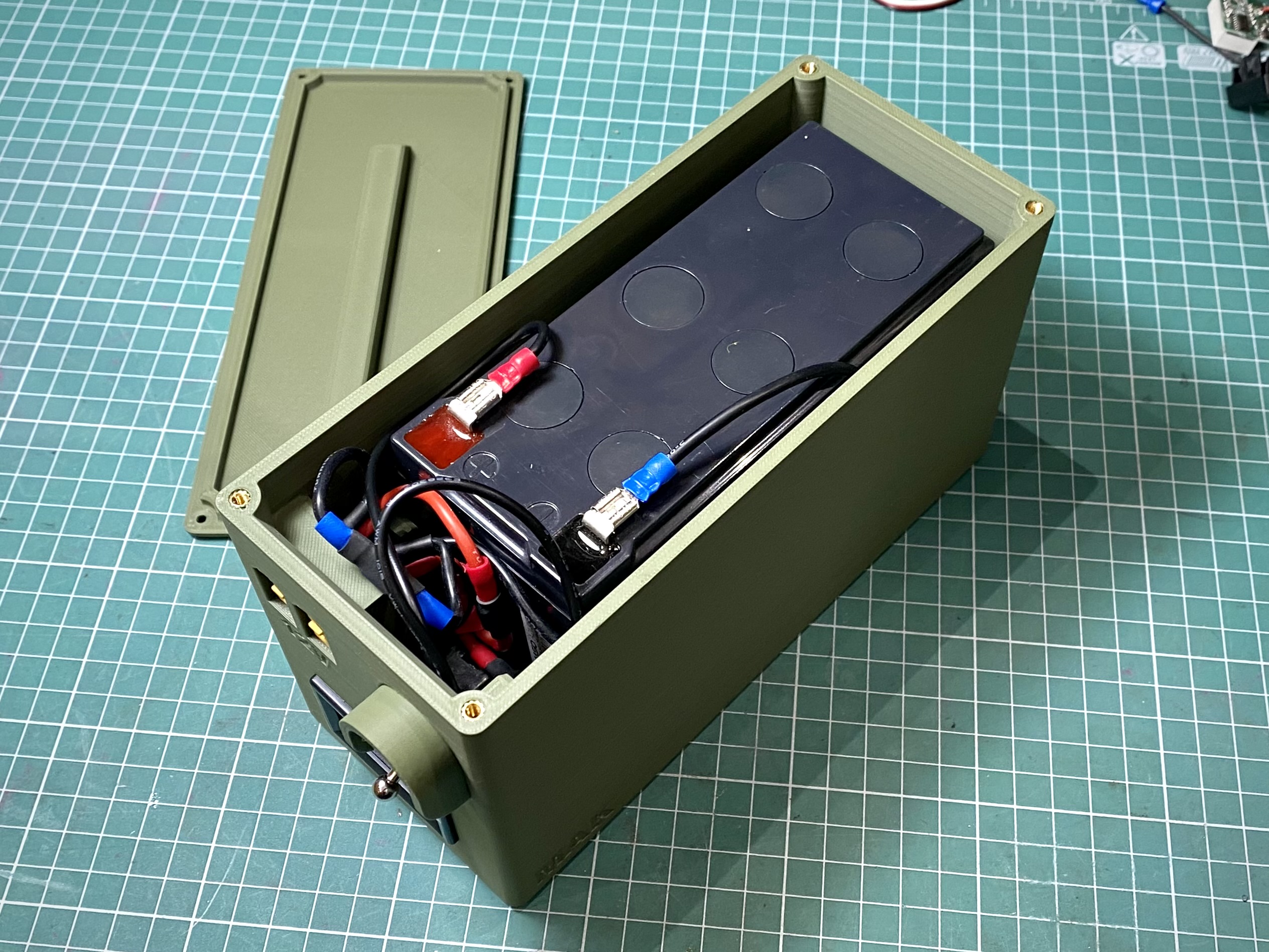 MAK Military Style 12V Power Bank by mak77 | Download free STL model ...