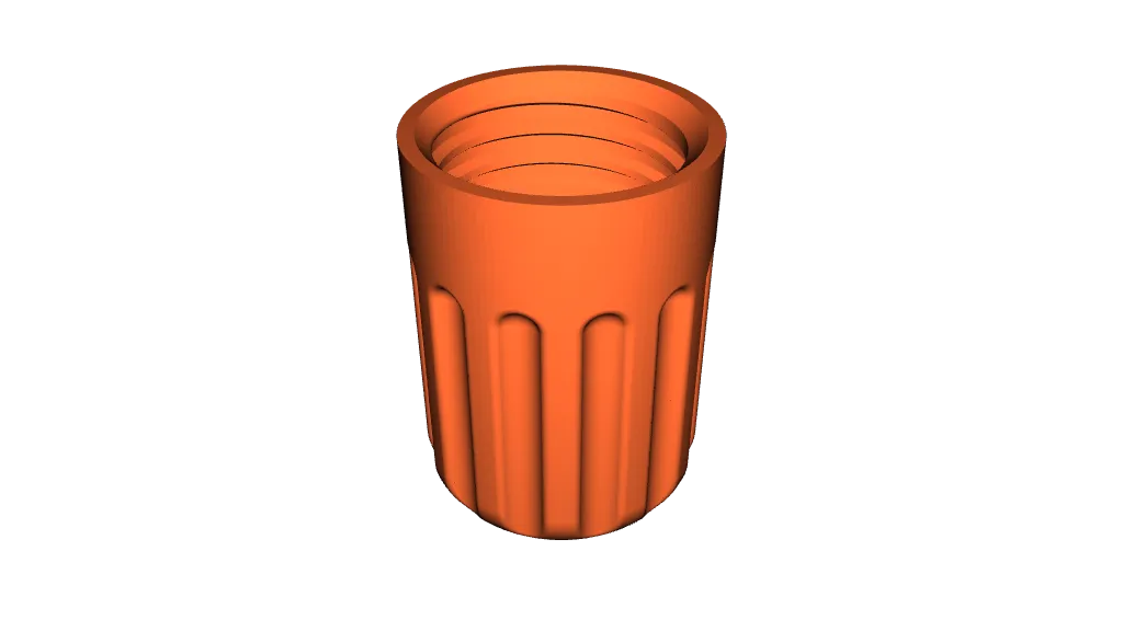 Keychain Container 19mm v3.1 by Yuval Benjamin | Download free STL ...