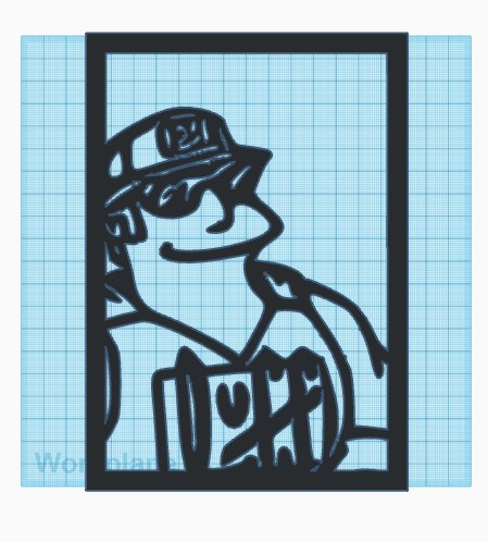 Duff Man Framed Wall Art by Ogama Industries | Download free STL model ...