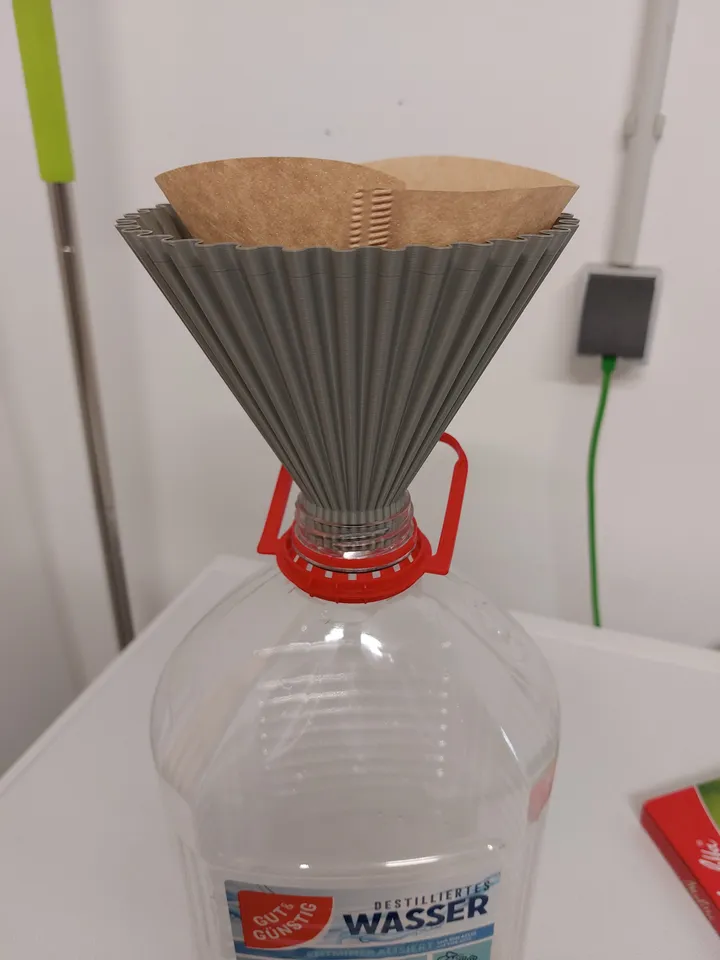 coffee filter funnel by KONEz*347 | Download free STL model ...