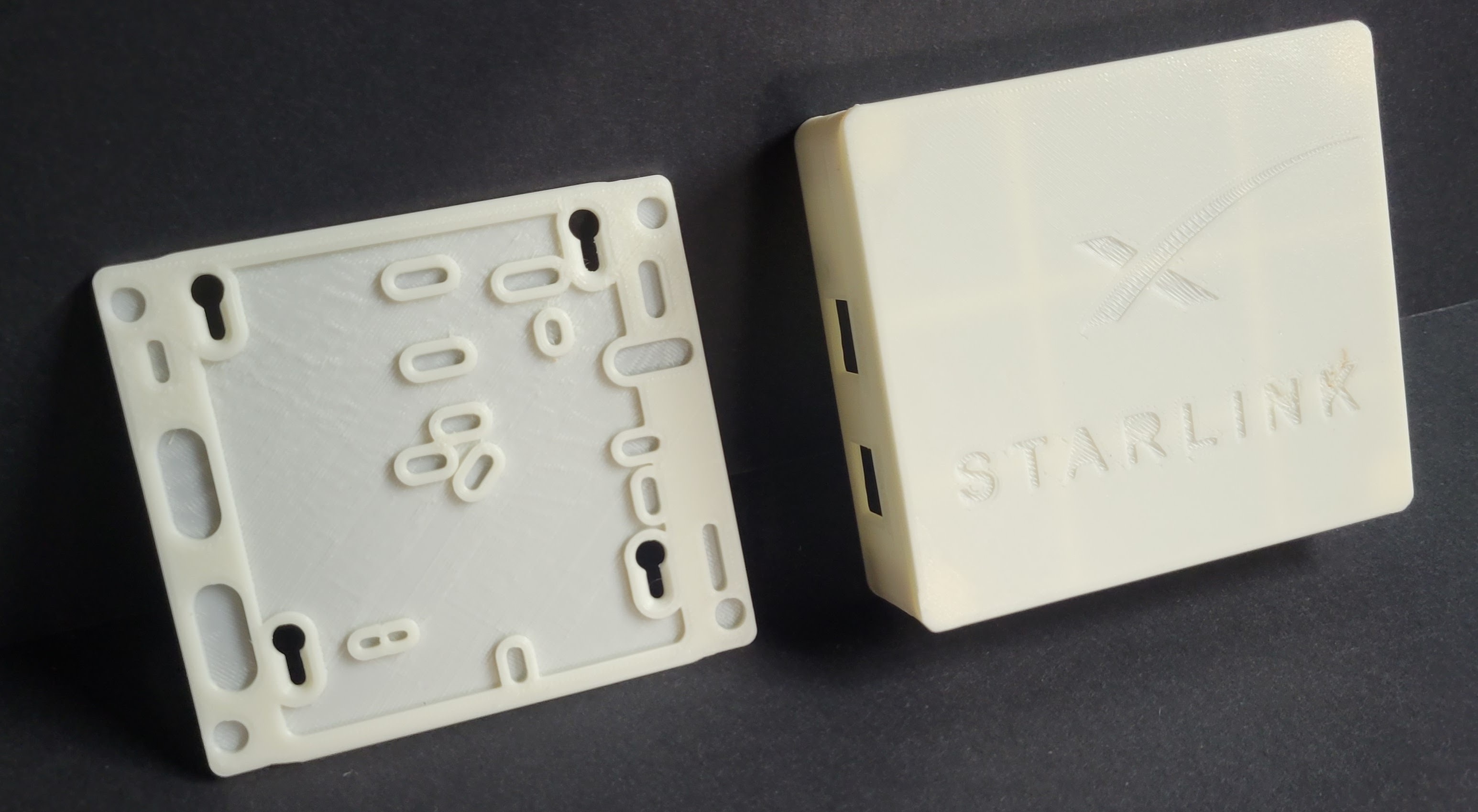 3D Printed Case for the Starlink Dishy DC Power Supply and PoE Injector ...