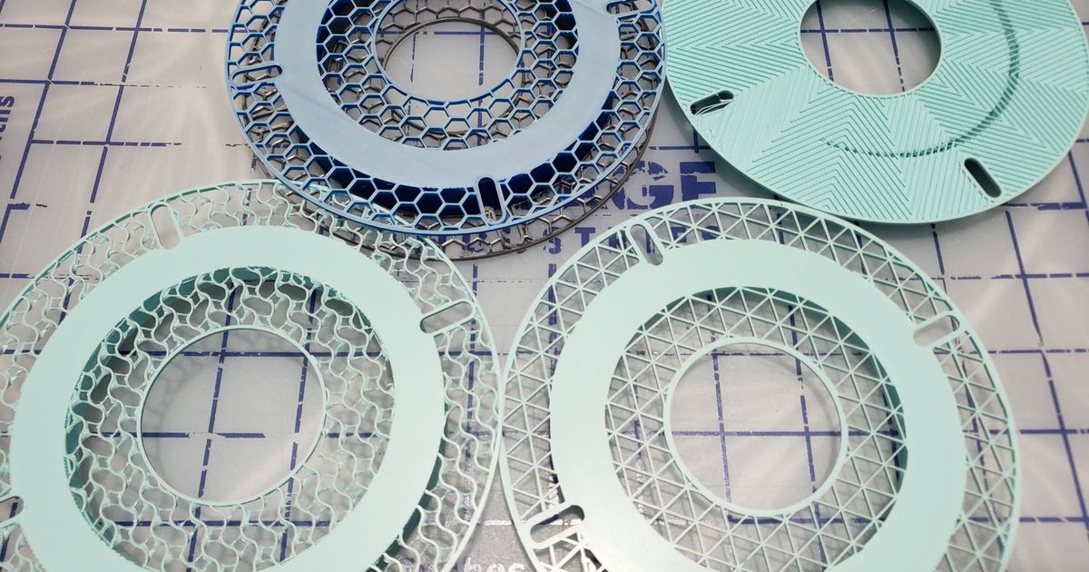 Customizable Sample Spool by Dsk001 | Download free STL model ...