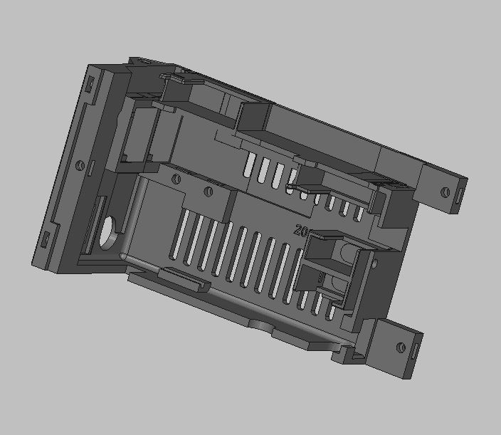 PrusaBox Enclosure - Updated Enlarged Buck Converter box with 4 WAGO ...