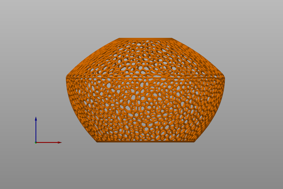Lamp shade voronoi structure by LayerModels | Download free STL model ...