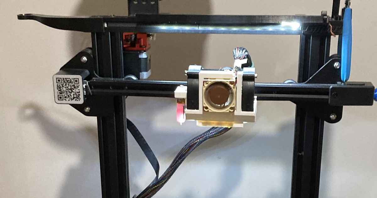 Satsana dual 5015 fans with LED by Radeon | Download free STL model ...