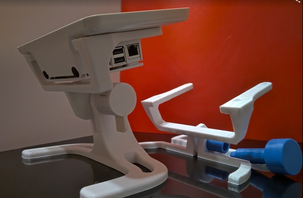 Raspberry stand for 7" Display by Harald Geisler | Download free STL ...