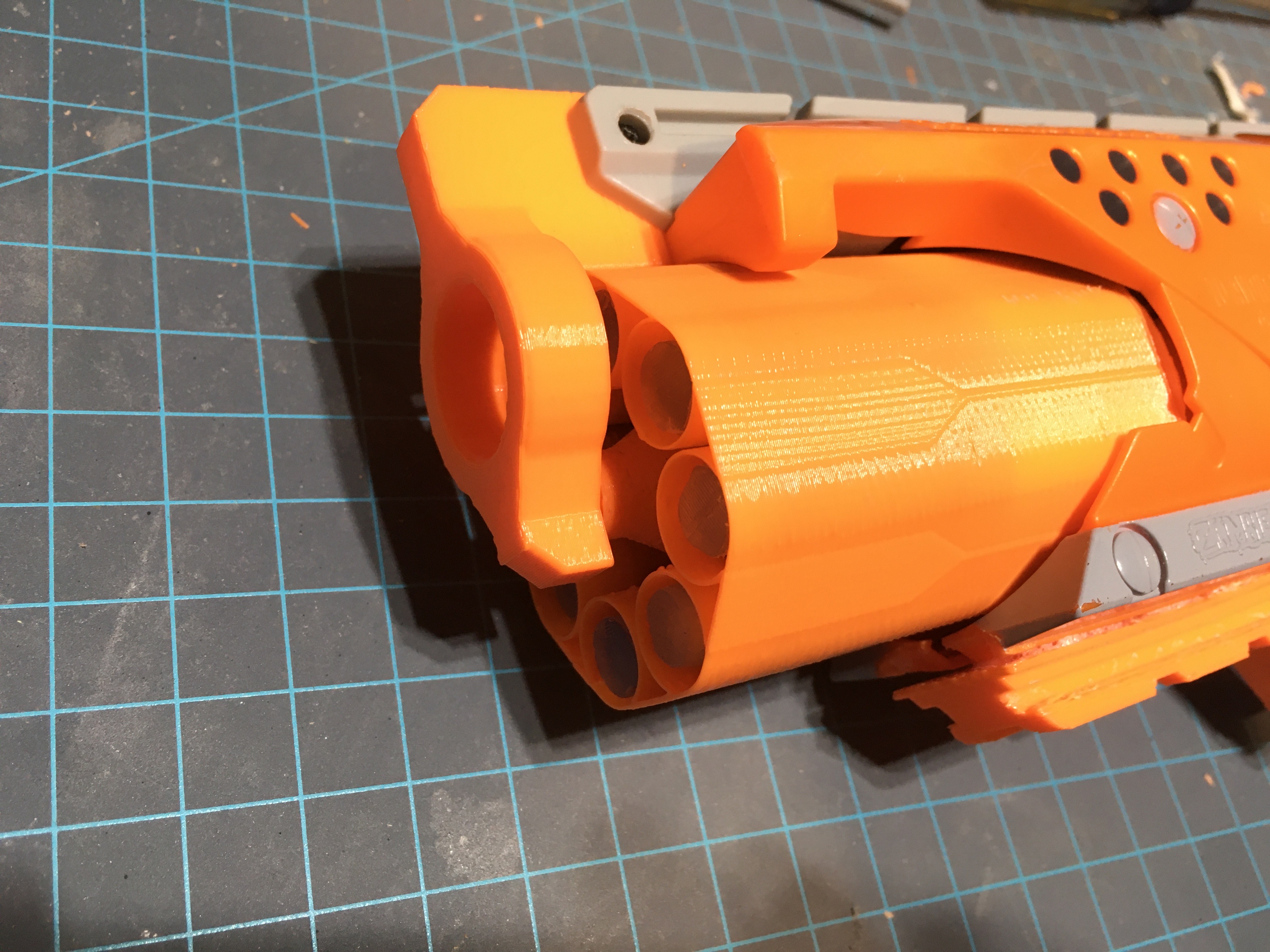Nerf Hammershot Uncompensated Remix for In-Line Cylinder + N-Strike ...