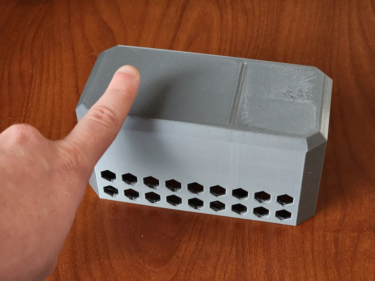 HEX Desktop Finger Bongos (Doubles as Caddy) (No Supports!) by BP3D ...