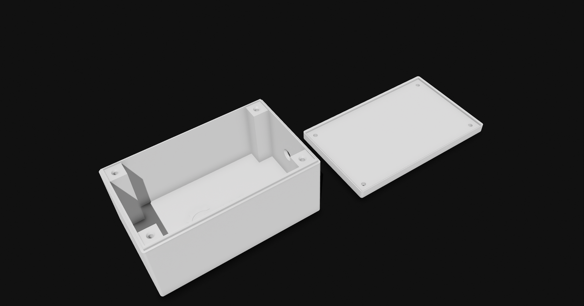 Junction box by Additive manufacturing | Download free STL model ...