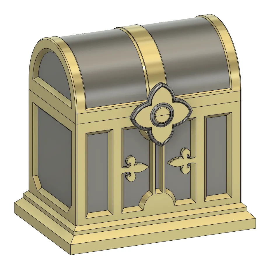 Luxurious Chest Dice Box by Euan Todd (PrintCastandRoll) | Download ...