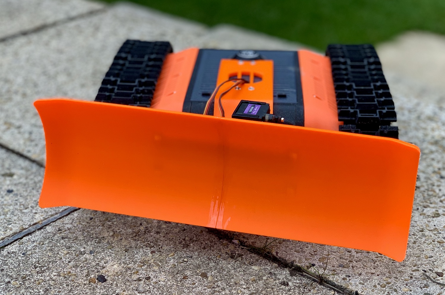 Snow Plow for FPV Rover por Markus_p | Descargar modelo STL gratuito ...