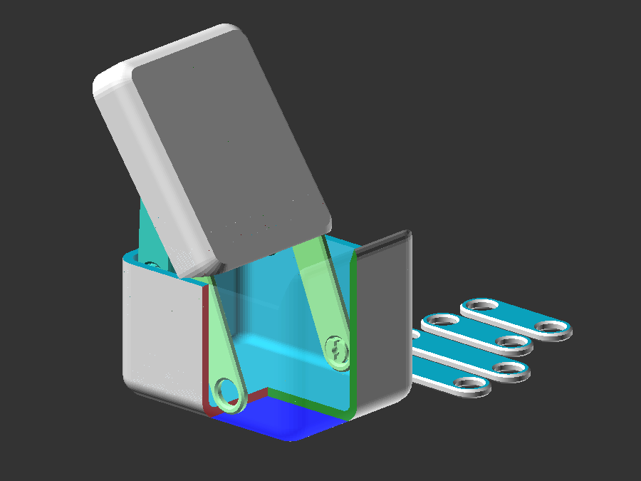 Linkage Lid Box (inverse) by Jack | Download free STL model ...