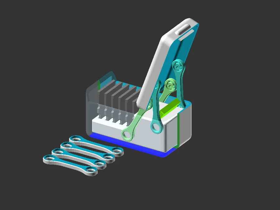 Linkage Lid Box (inverse) by Jack | Download free STL model ...
