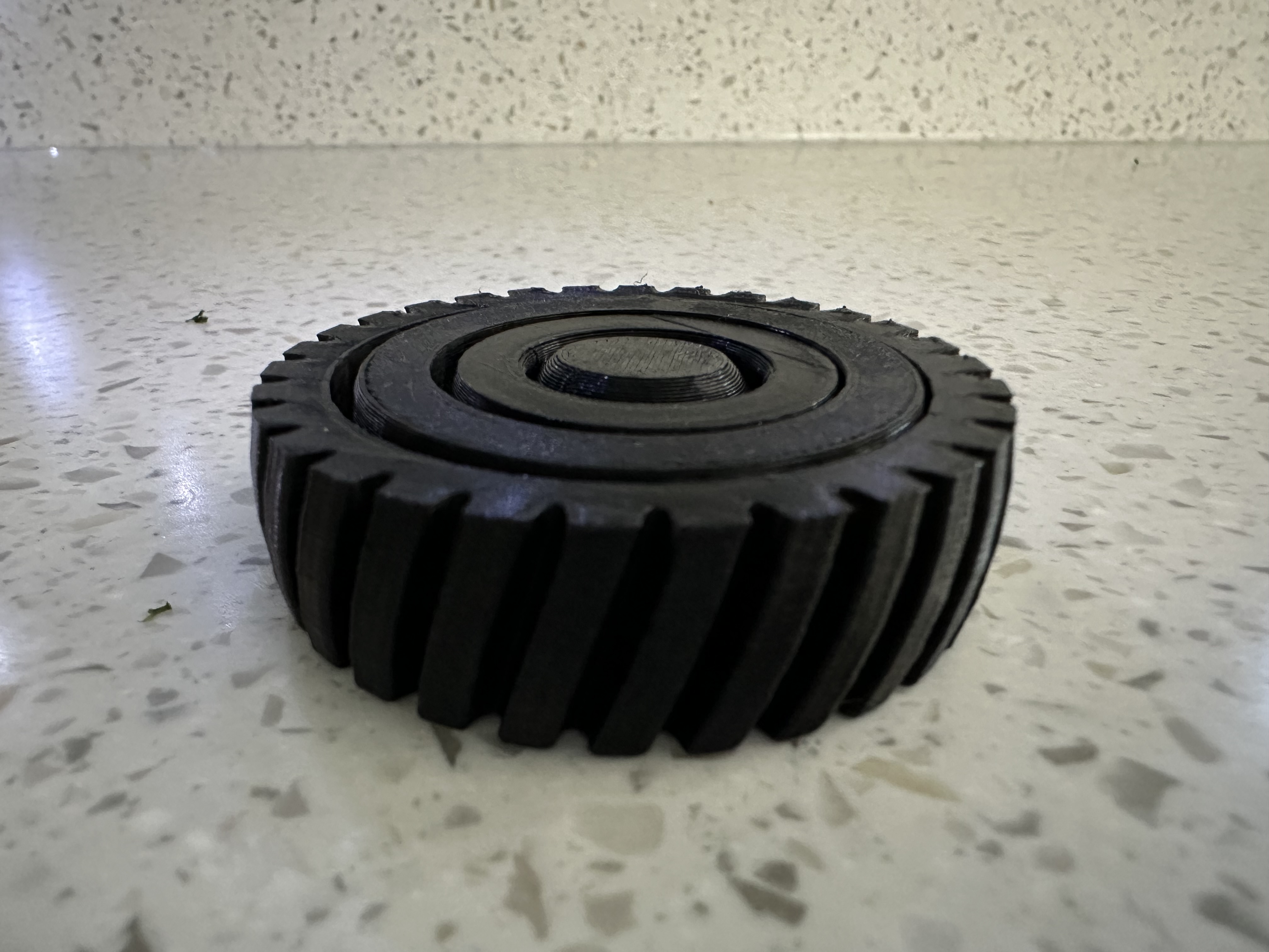 3D Printed Fidget Toy - Set of Rotating Rings by LilFish06 | Download ...