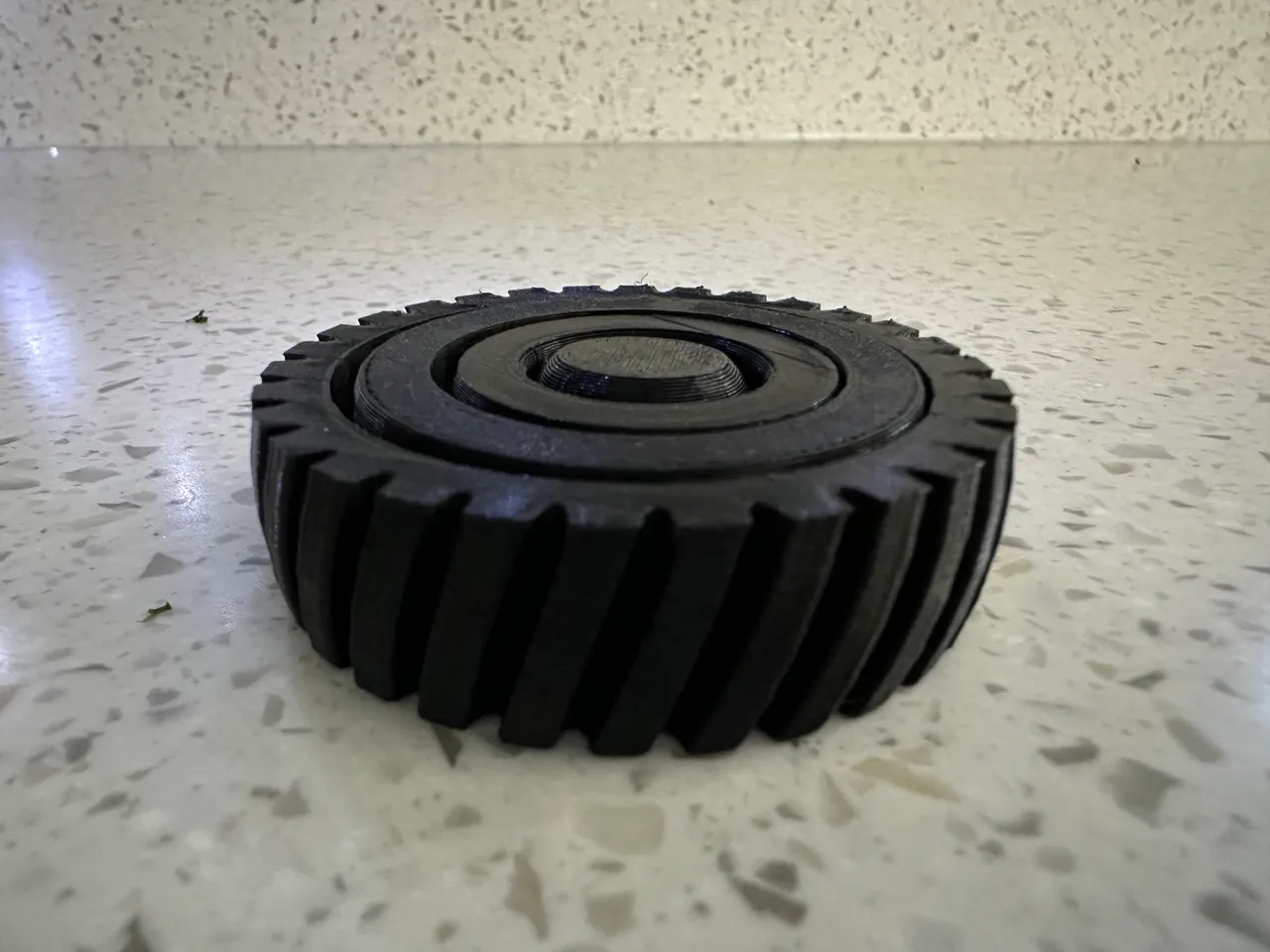 3D Printed Fidget Toy - Set of Rotating Rings by LilFish06 | Download ...