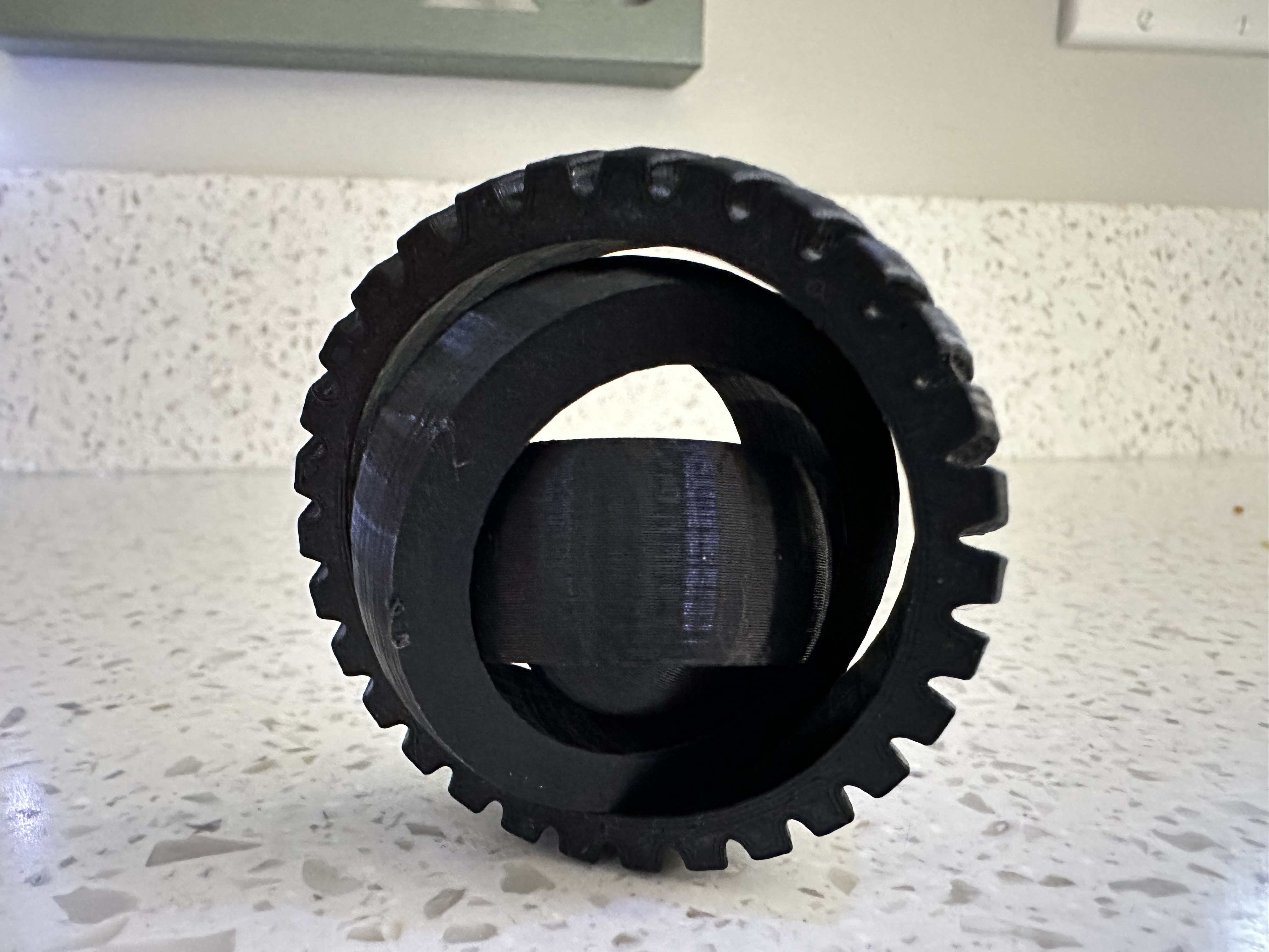 3D Printed Fidget Toy - Set of Rotating Rings by LilFish06 | Download ...