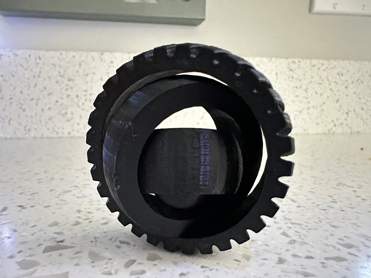 3D Printed Fidget Toy - Set of Rotating Rings by LilFish06 | Download ...