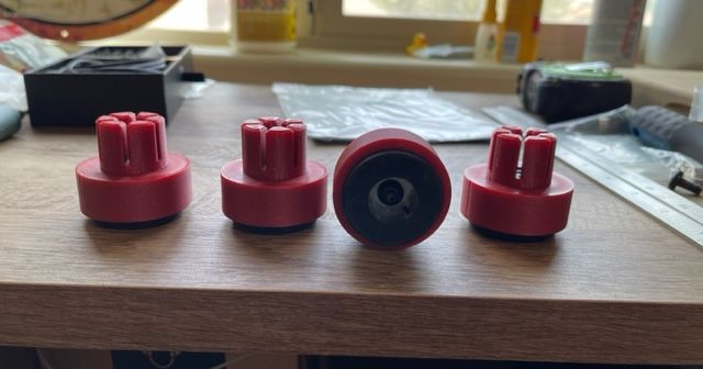 Bambu Labs Printer Feet with Rubber Insert by Jim | Download free STL ...