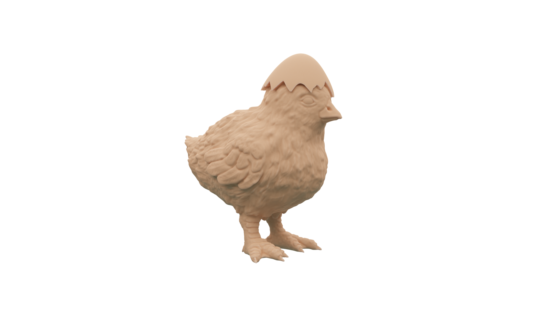 Easter Hat Chick by Snowball | Download free STL model | Printables.com