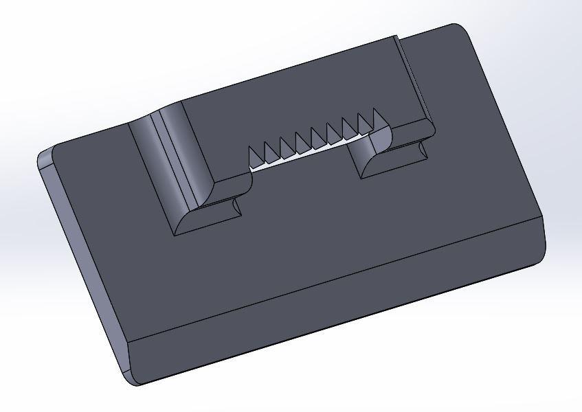 Picture Hanger (Sawtooth) by NeilR | Download free STL model ...