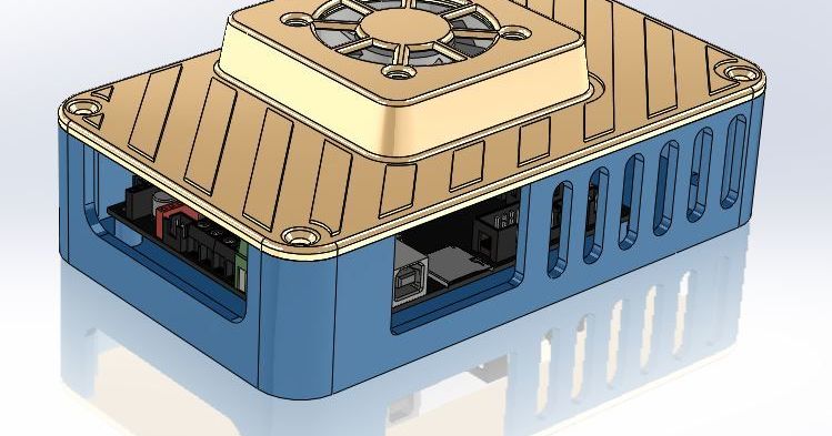Case for MKS Gen L, MKS Gen 1.4 and SKR 1.3 Controllers by NeilR ...