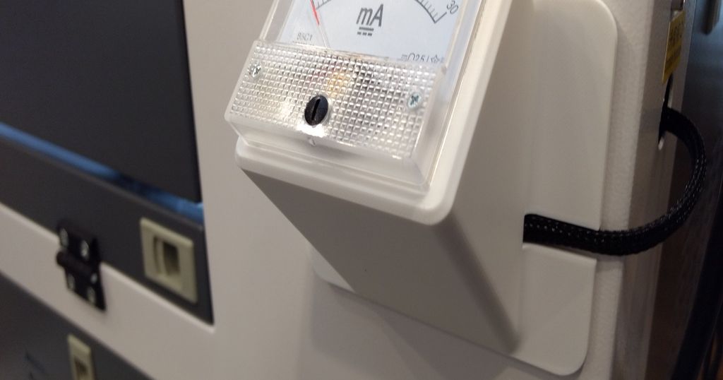 Current (ma) panel meter mount for Laser Cutter/Engraver by NeilR ...
