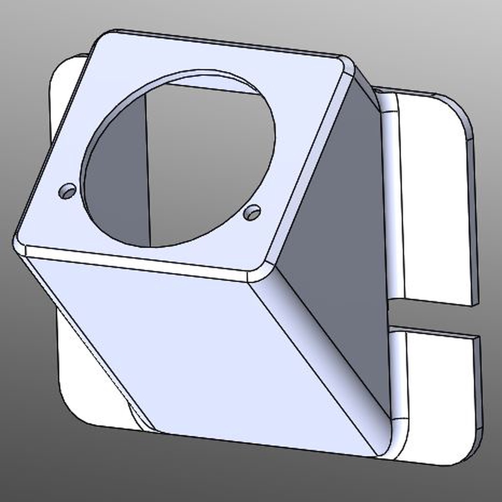 Current (ma) panel meter mount for Laser Cutter/Engraver by NeilR ...