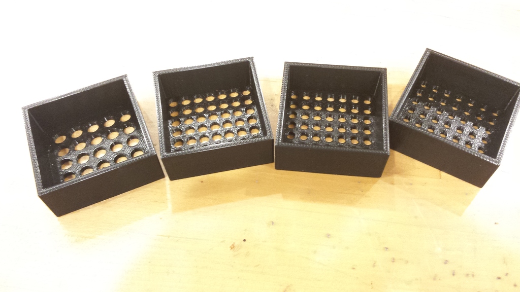 Small steel ball sorting boxes by NeilR | Download free STL model ...