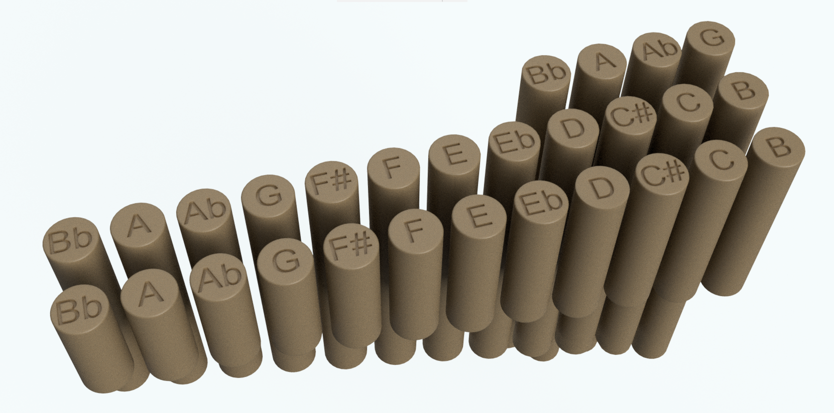 Daphnis - A 3D Printable Pan Flute by DSpecter | Download free STL ...