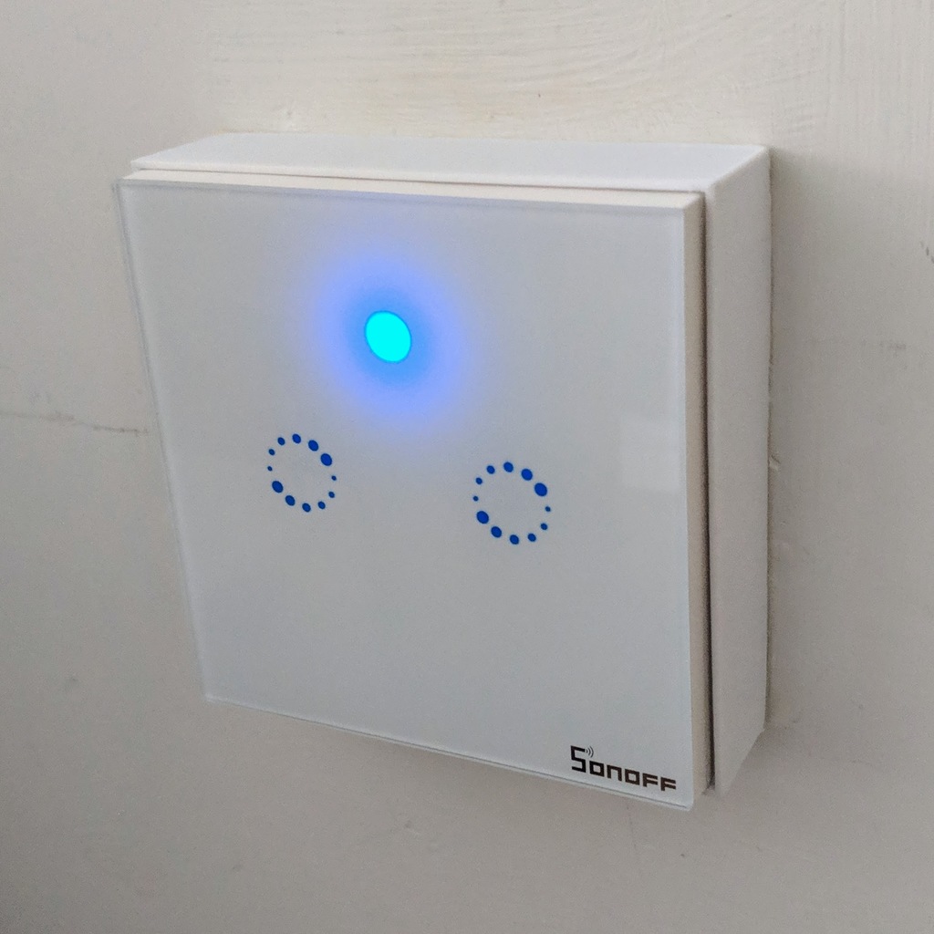 Backbox Spacer for Sonoff UK T1 by diglyph | Download free STL model ...