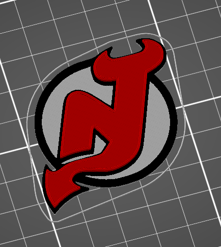 NJD logo by Kaxna | Download free STL model | Printables.com
