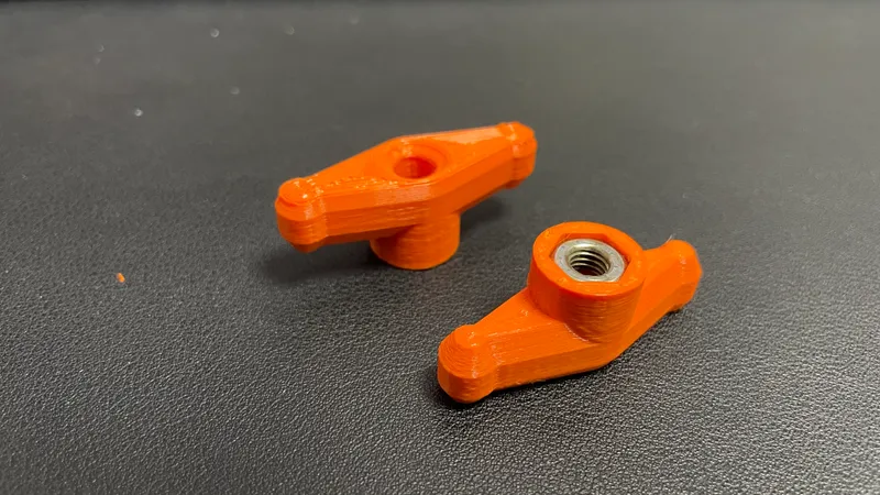 3-sided Wing nuts M3 - M10 for hex nut por Heino Minnema | Descargar ...