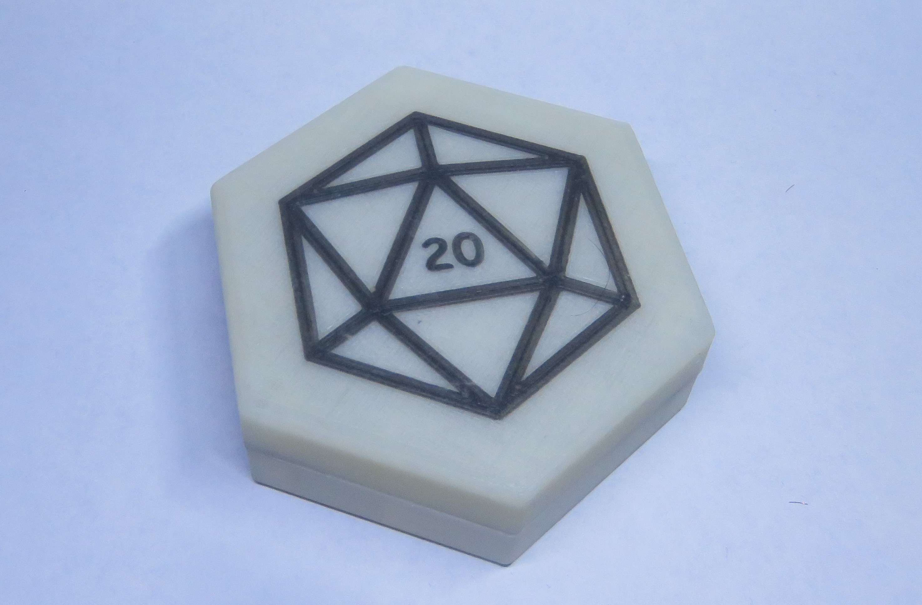Hexagonal Dice Storage by Zimen | Download free STL model | Printables.com