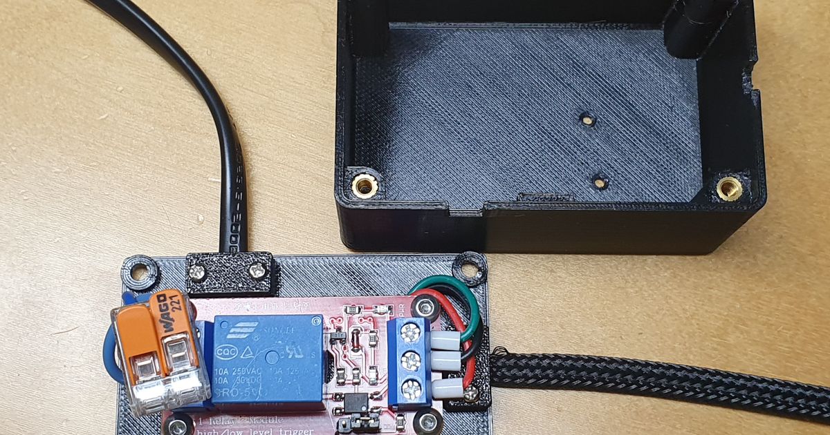 Housing for relay board by Legufix | Download free STL model ...