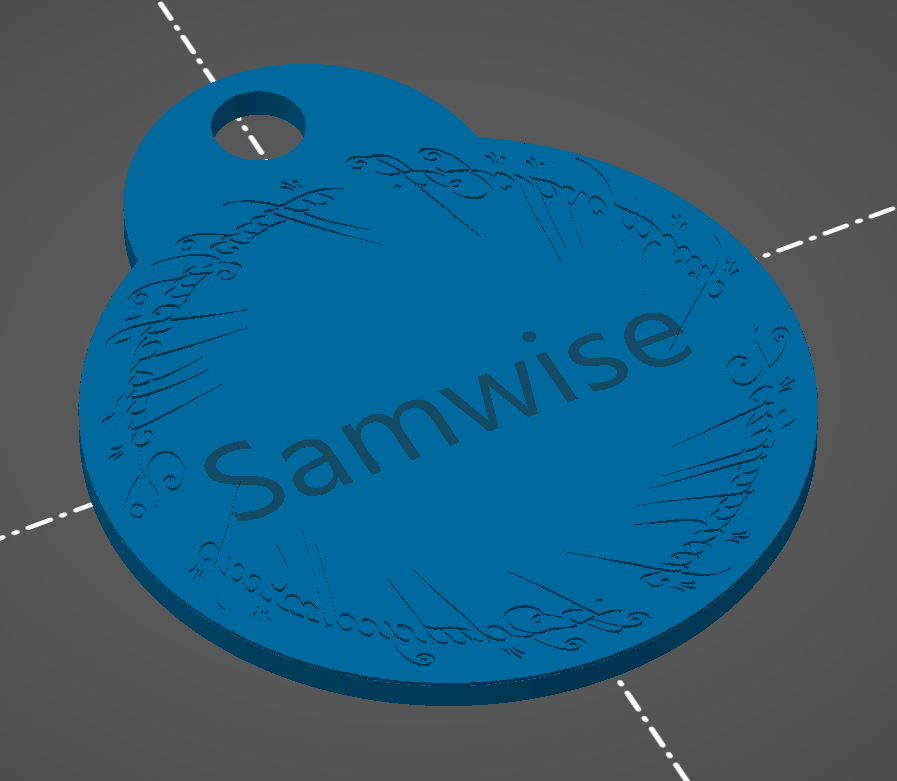 The One KeyTag by Jamehz | Download free STL model | Printables.com