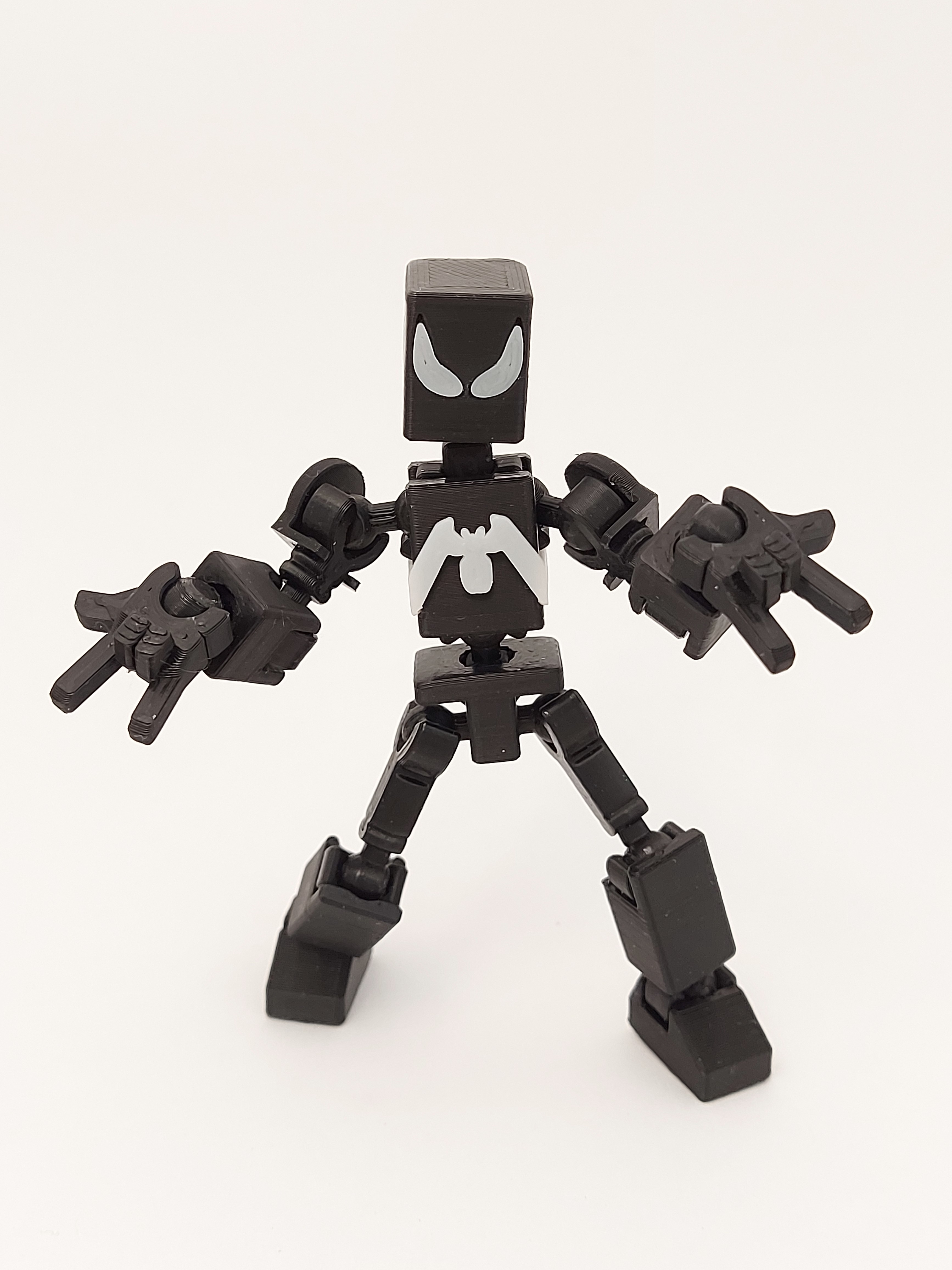 Mini 13 Spiderman Venom Symbiote Suit by maskedman | Download free STL ...