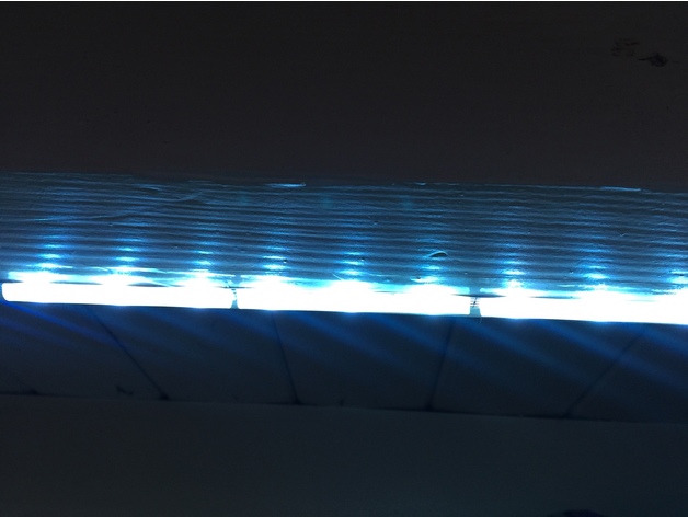 LED Strip Diffuser by Nutshell | Download free STL model | Printables.com