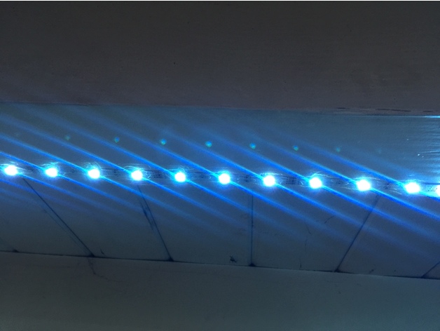 LED Strip Diffuser by Nutshell | Download free STL model | Printables.com