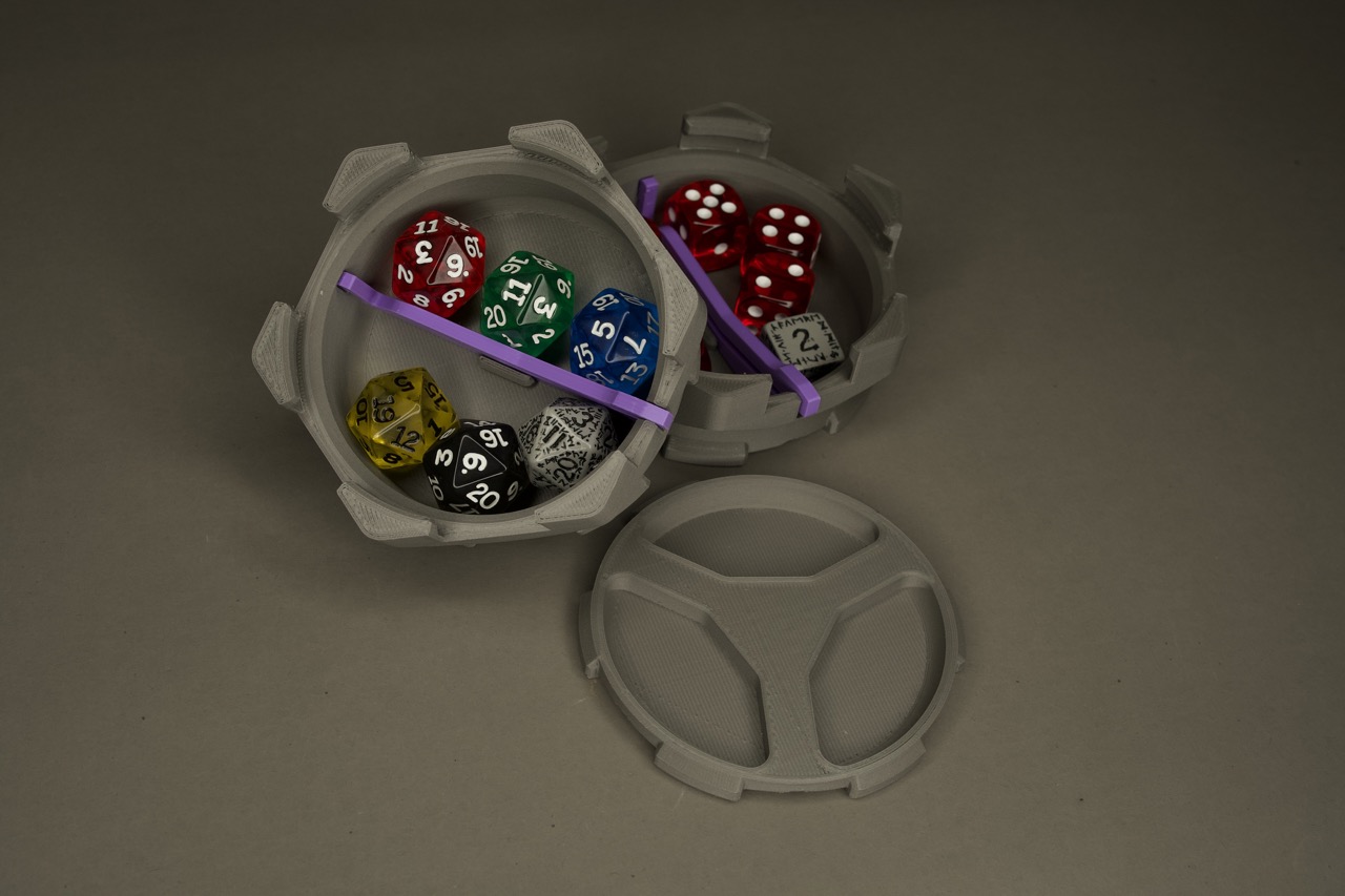 Stackable Dice Storage Box by uhltimate | Download free STL model ...