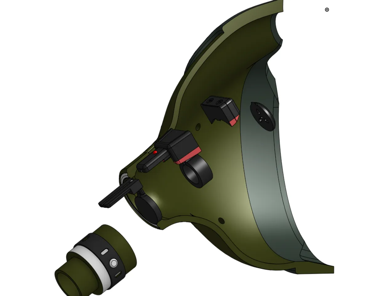 MBU-14/P Oxygen Mask by RimorRes | Download free STL model | Printables.com