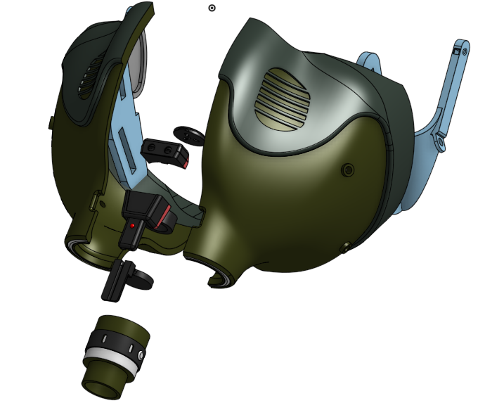 MBU-14/P Oxygen Mask by RimorRes | Download free STL model | Printables.com