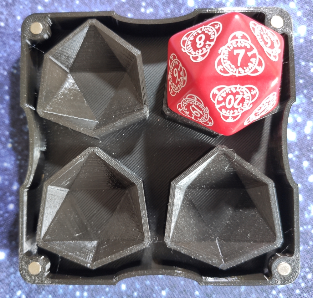 Magnetic box and dice holder by GrandFather | Download free STL model ...