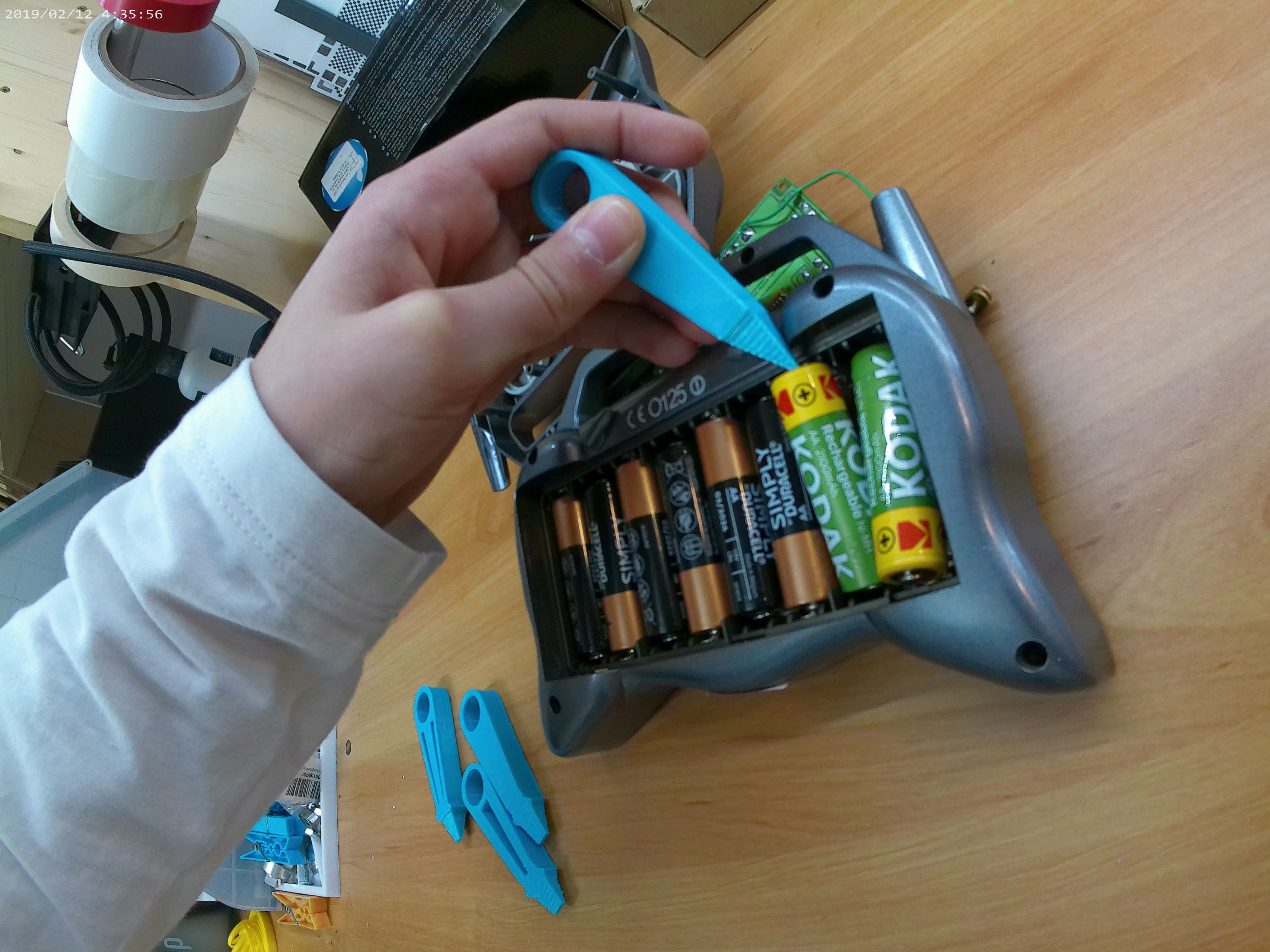 Remove batteries by SALVATORE PASCUZZI | Download free STL model ...