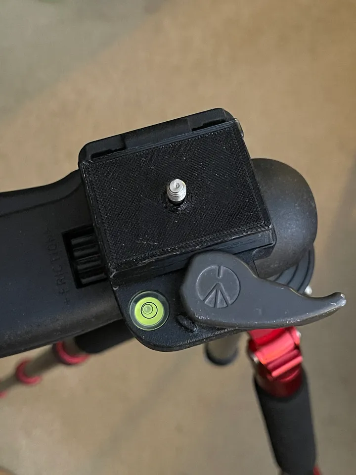 Bogen tripod adapter by Redneck Design | Download free STL model ...