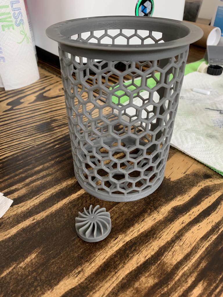 Karter 1000mL Beaker Basket w/ lid by Guy | Download free STL model ...