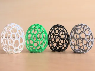 Voronoi Easter Egg - INSANE Retraction & Cooling Torture Test by ...