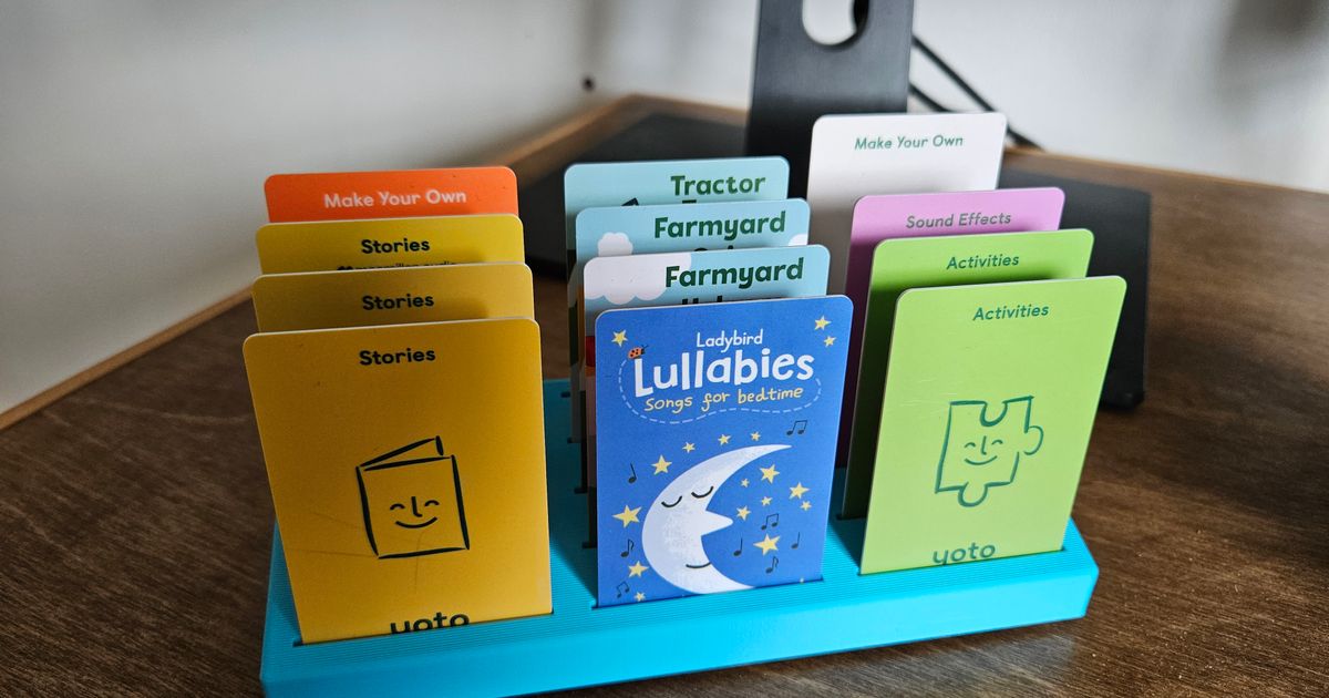 Yoto Player Card Display by EMN | Download free STL model | Printables.com